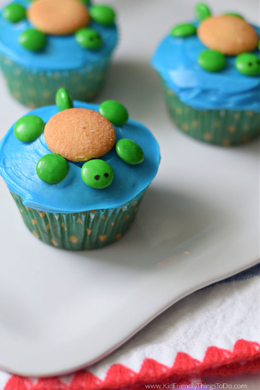 Turtle Cupcakes - Kid Friendly Things to Do