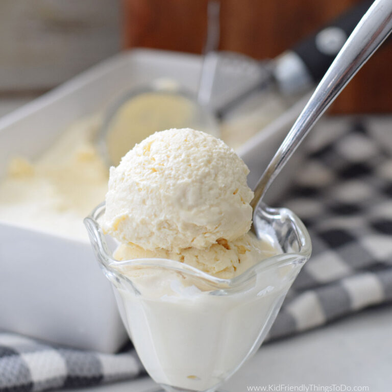 Homemade Country Vanilla Ice Cream